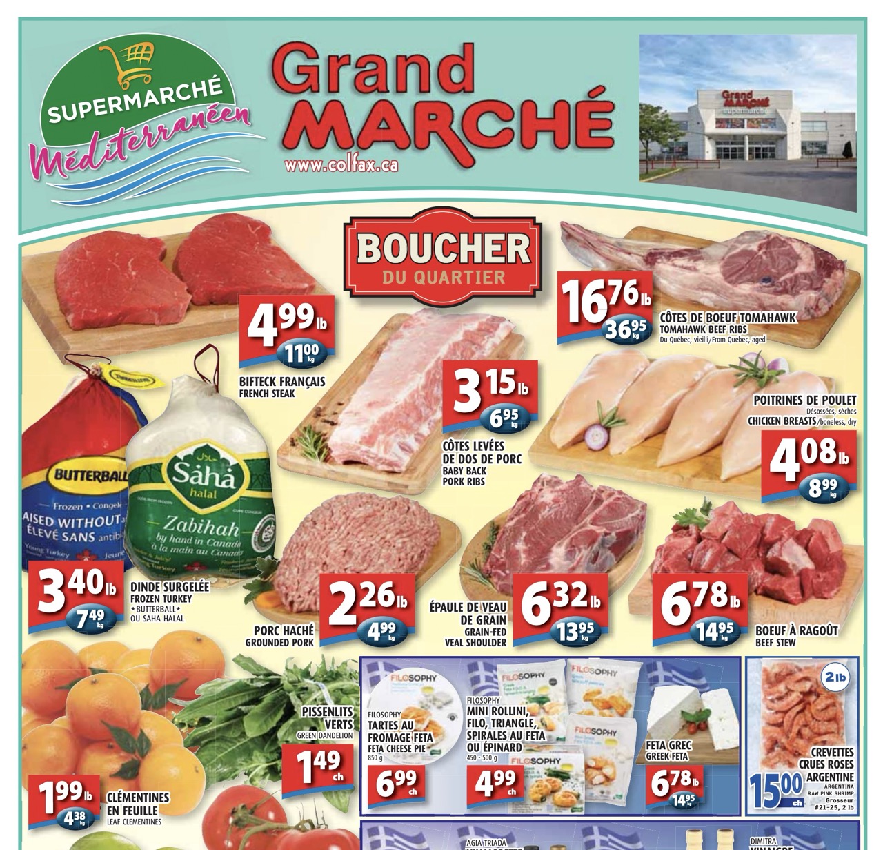 Circulaire Grand Marché Col-Fax