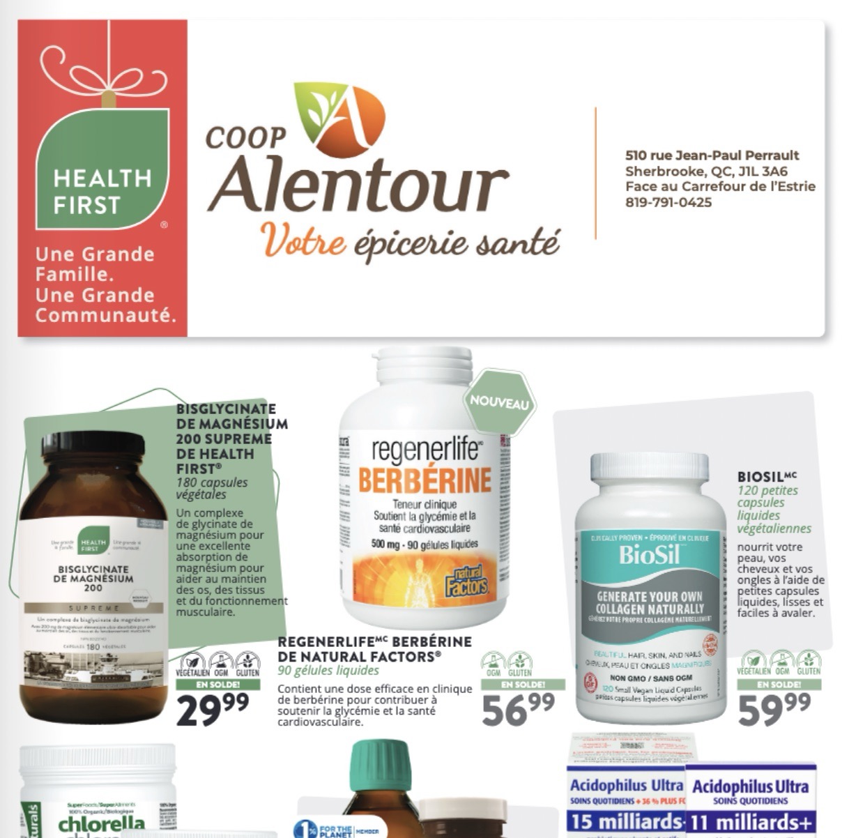 Circulaire Coop Alentour