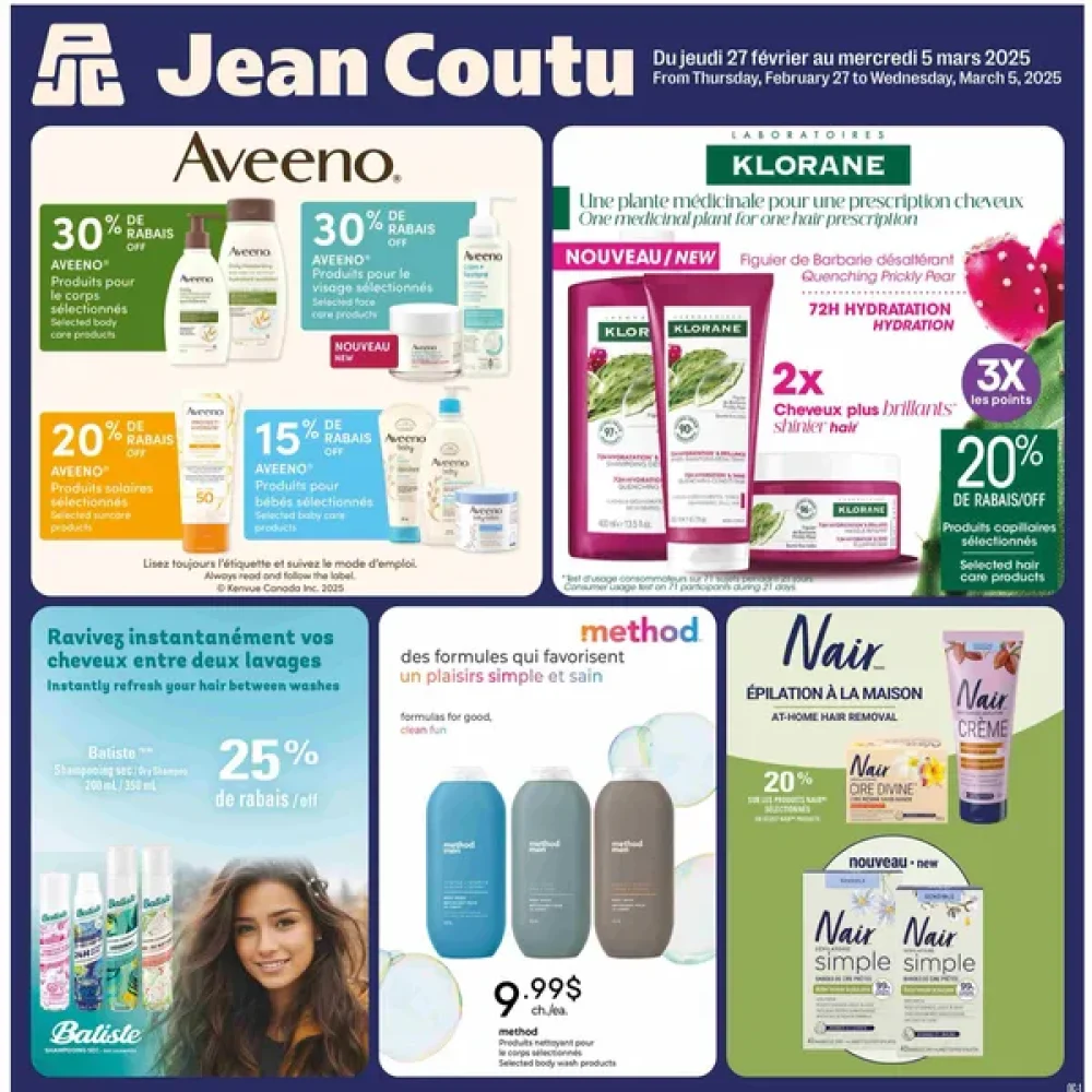 Circulaire Jean Coutu