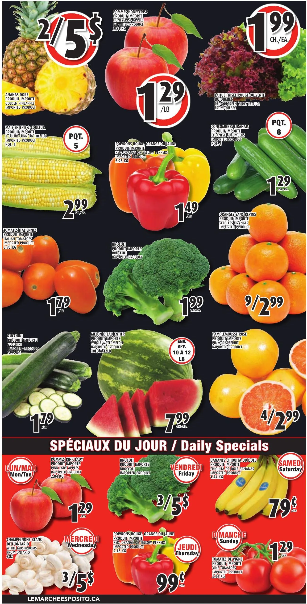 📬 Circulaire Esposito du 11 au 17 juin 2026