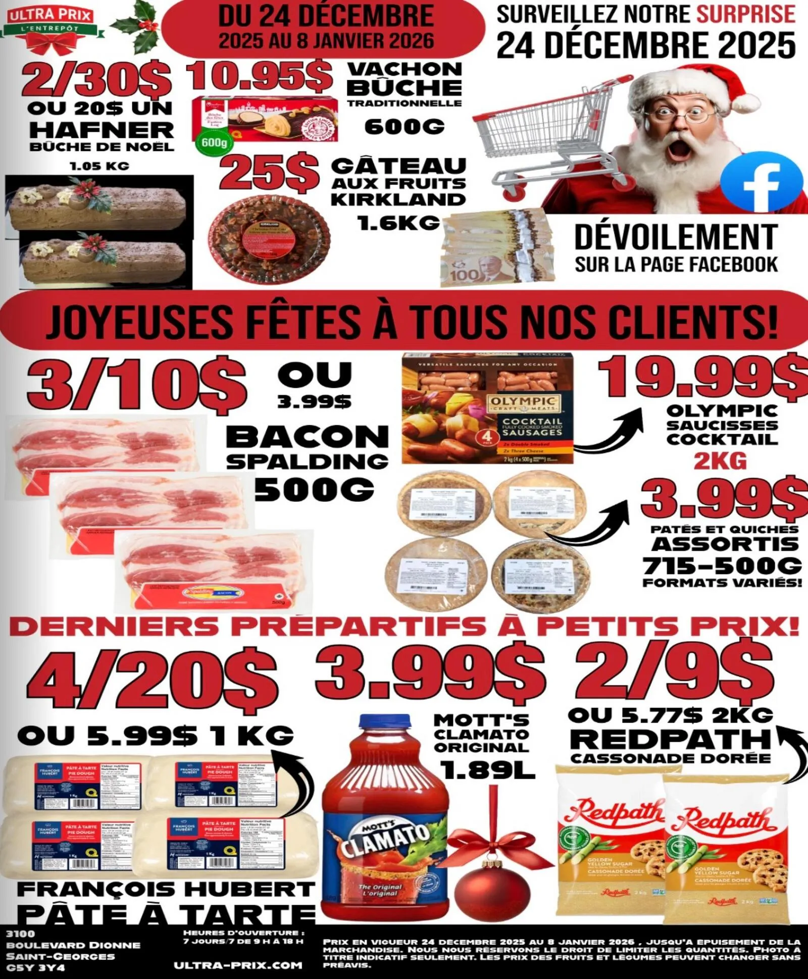 📬 Circulaire Ultra Prix L’Entrepôt du 24 décembre 2025 au 8 janvier 2026